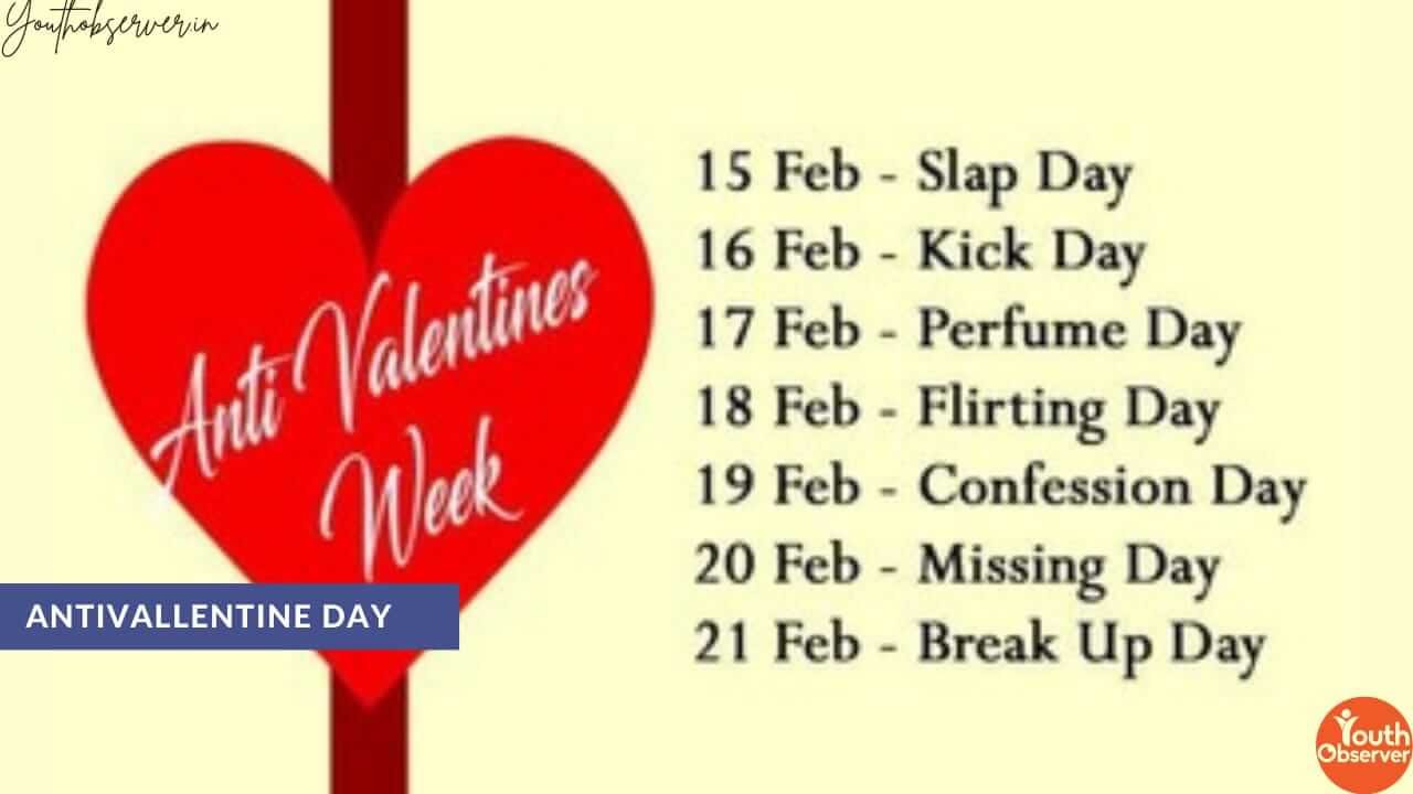 Anti Valentines Week Full List Slap Day Kick Day Perfume Day Flirt