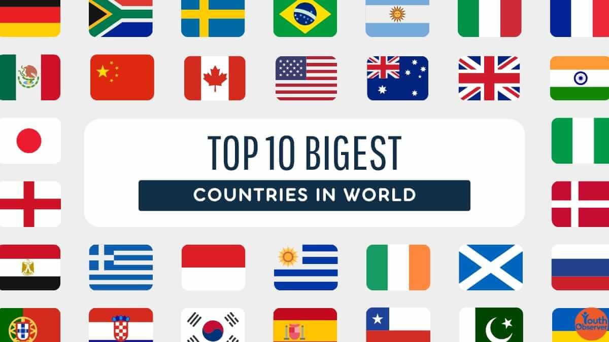 Top 10 Biggest Country In The World
