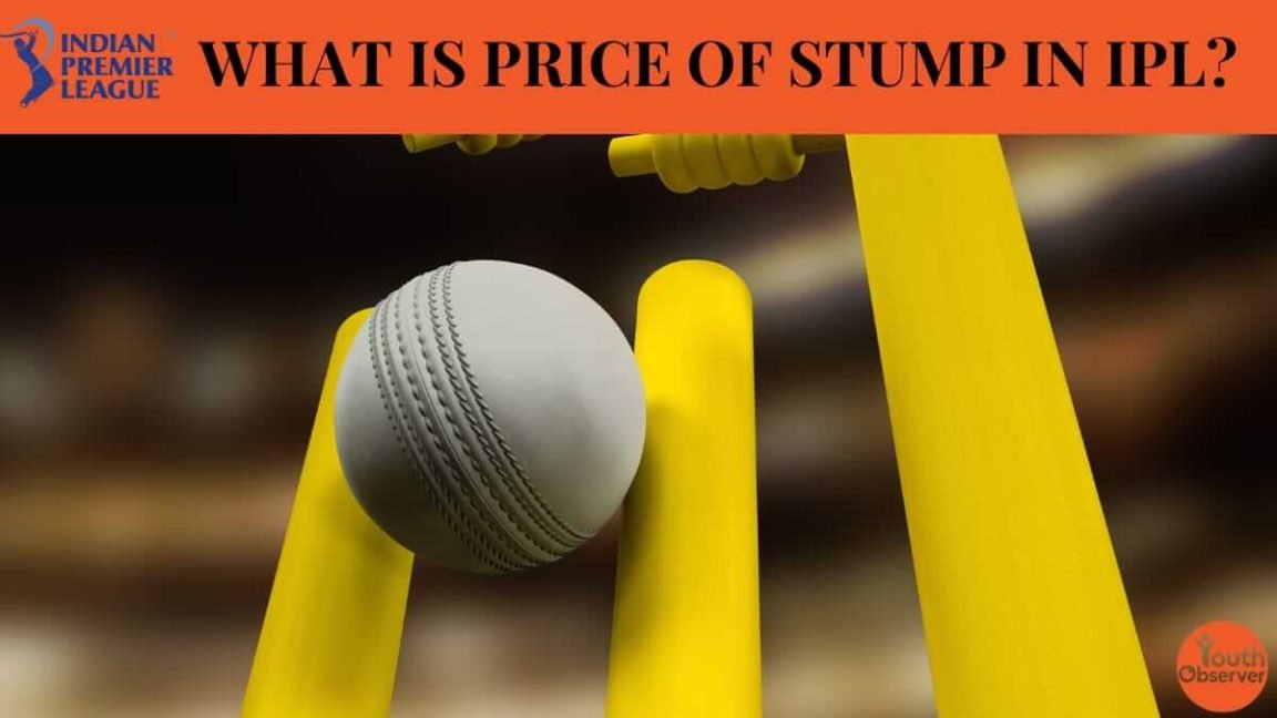 What Is The Price Of Stumps Used In IPL?